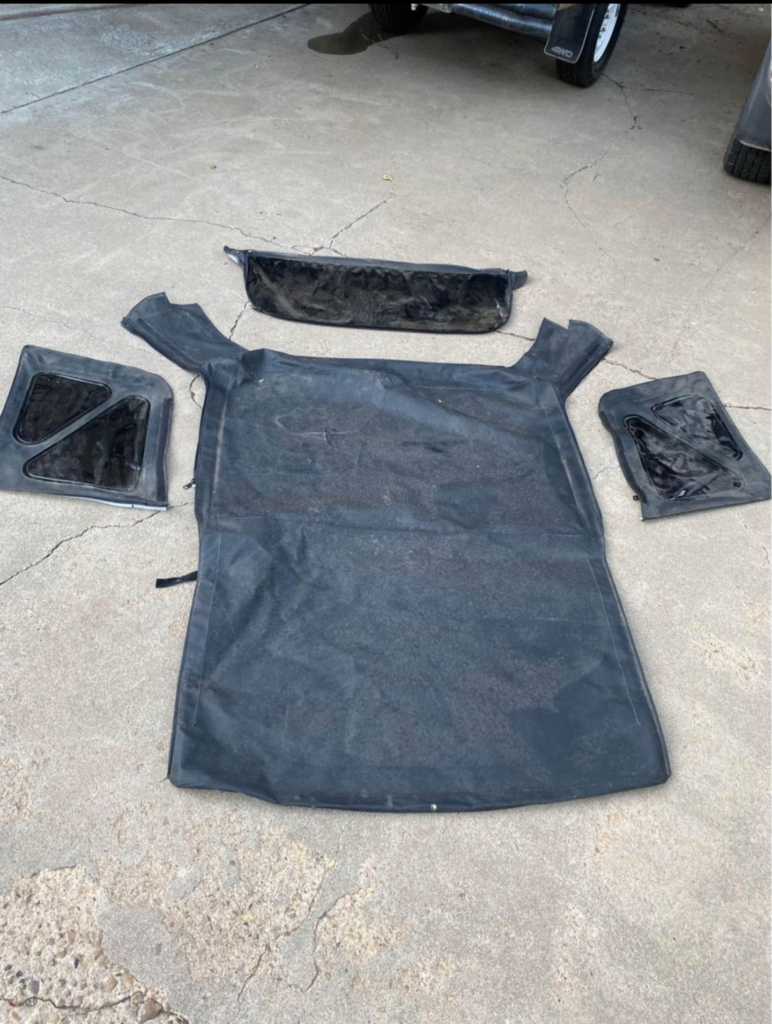 Brand new never used 99-02 Suzuki Vitara/ Geo tracker soft top with ...