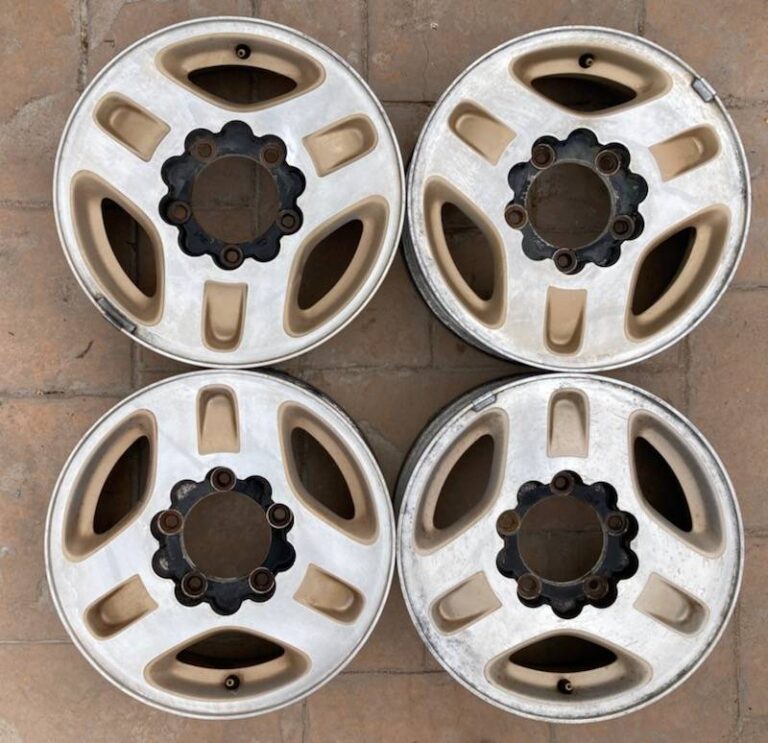 “Original Factory 15-Inch Wheels: Suzuki Sidekick and Geo Tracker – 5×5.5 Lug Pattern